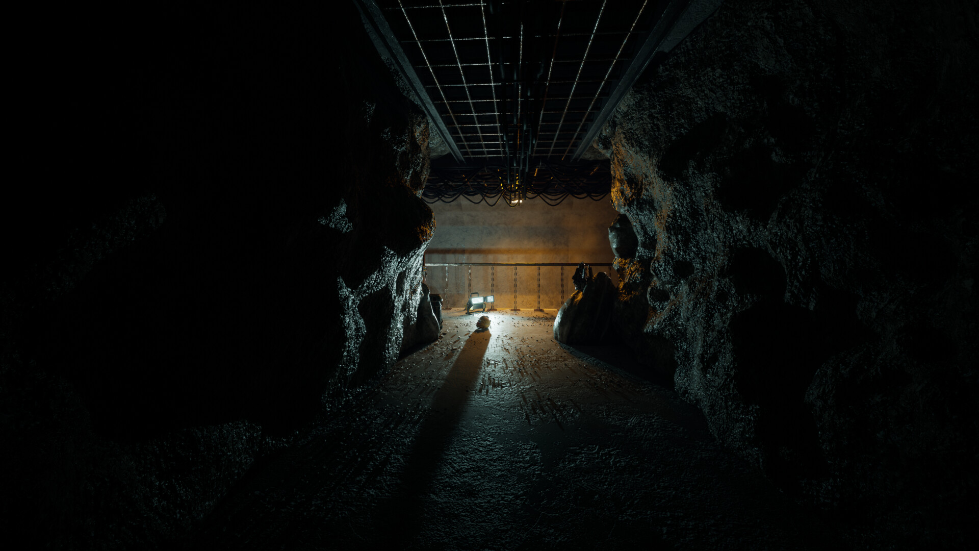 Brandon Walsh - Mining Facility Tunnels - Unreal Engine Interior ...