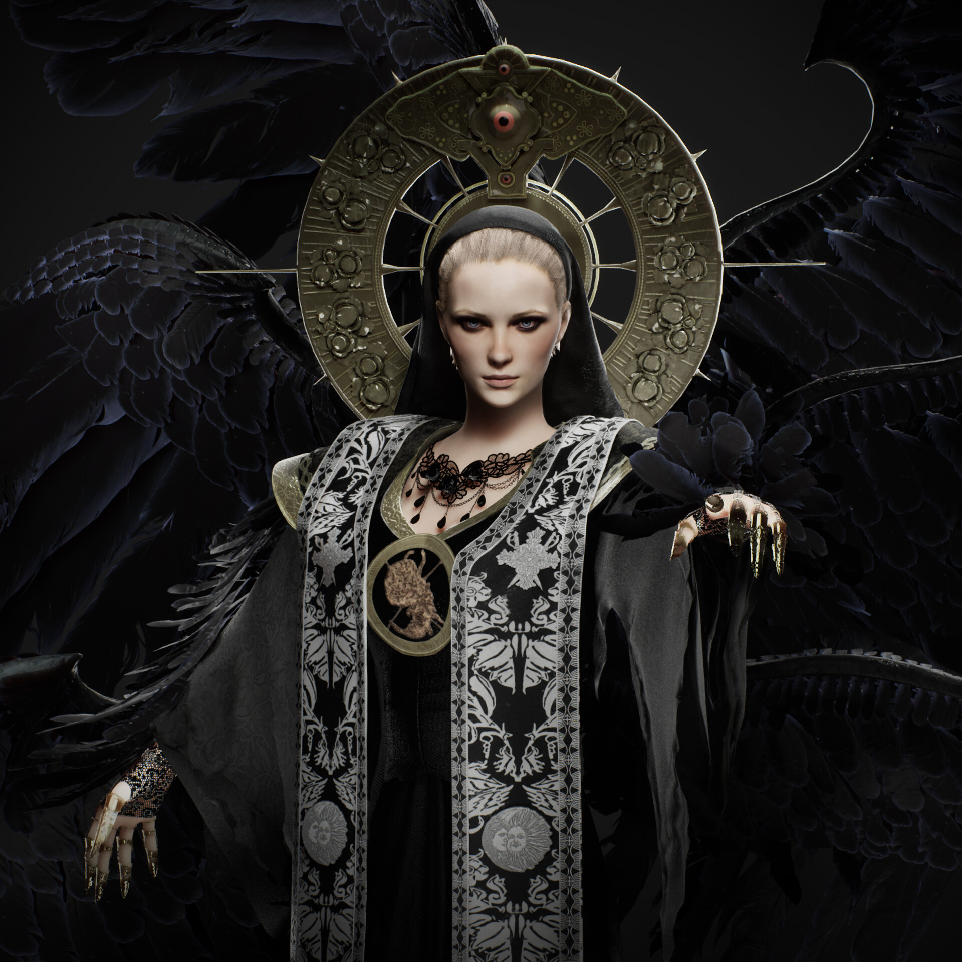 Alice Vescio - Mother Miranda (Fan Art) - Resident Evil Village