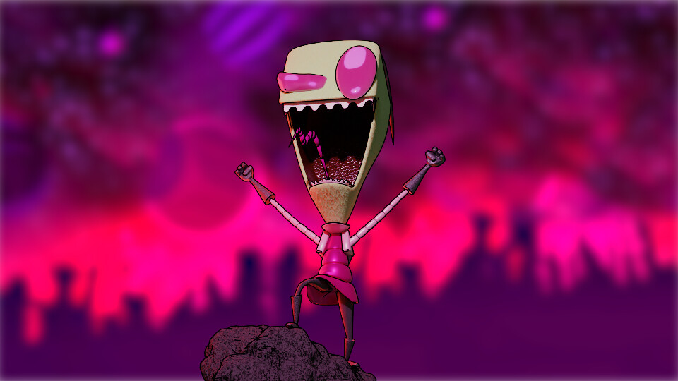ArtStation - Invader Zim