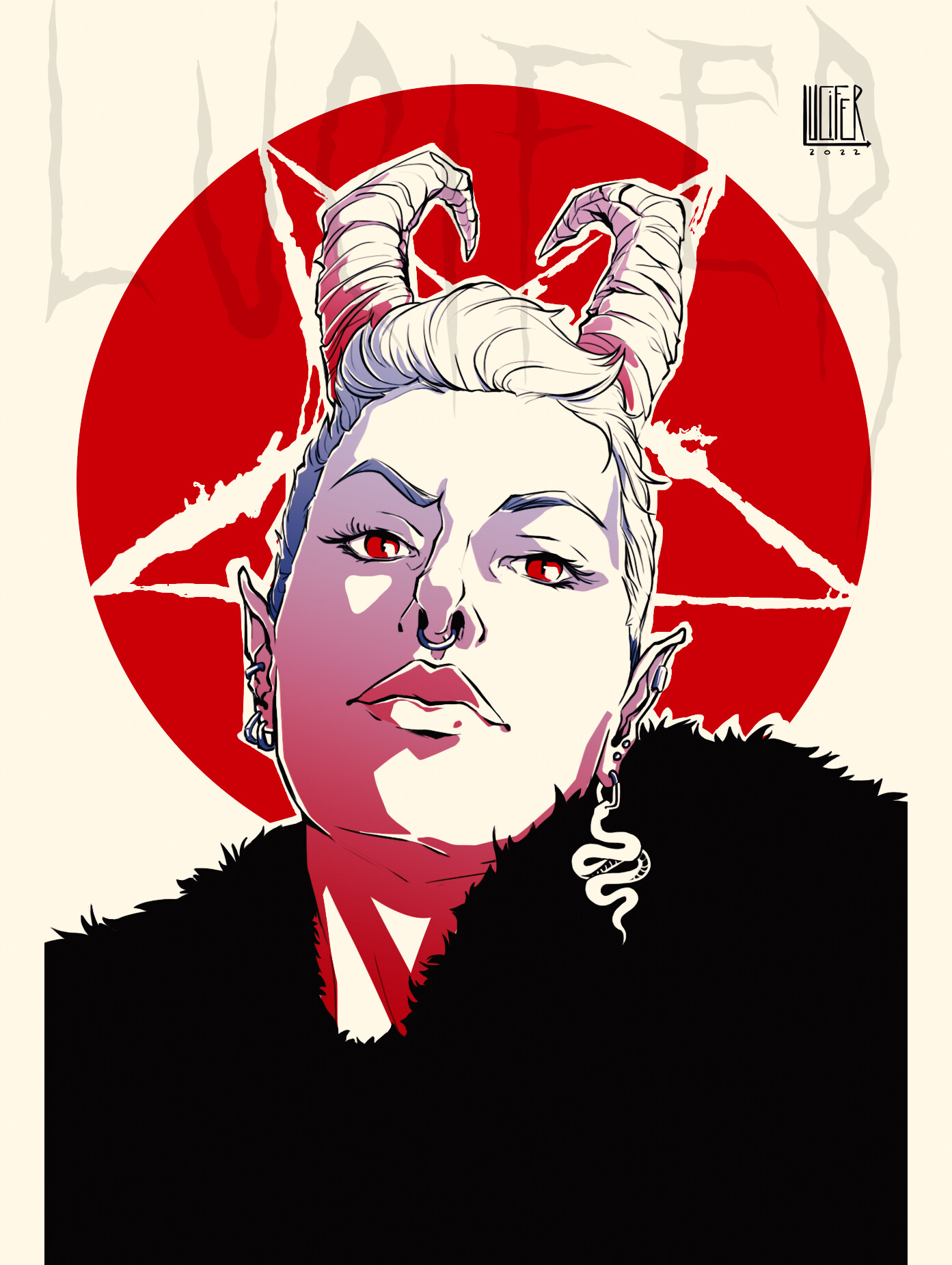 ArtStation - Demon queen.