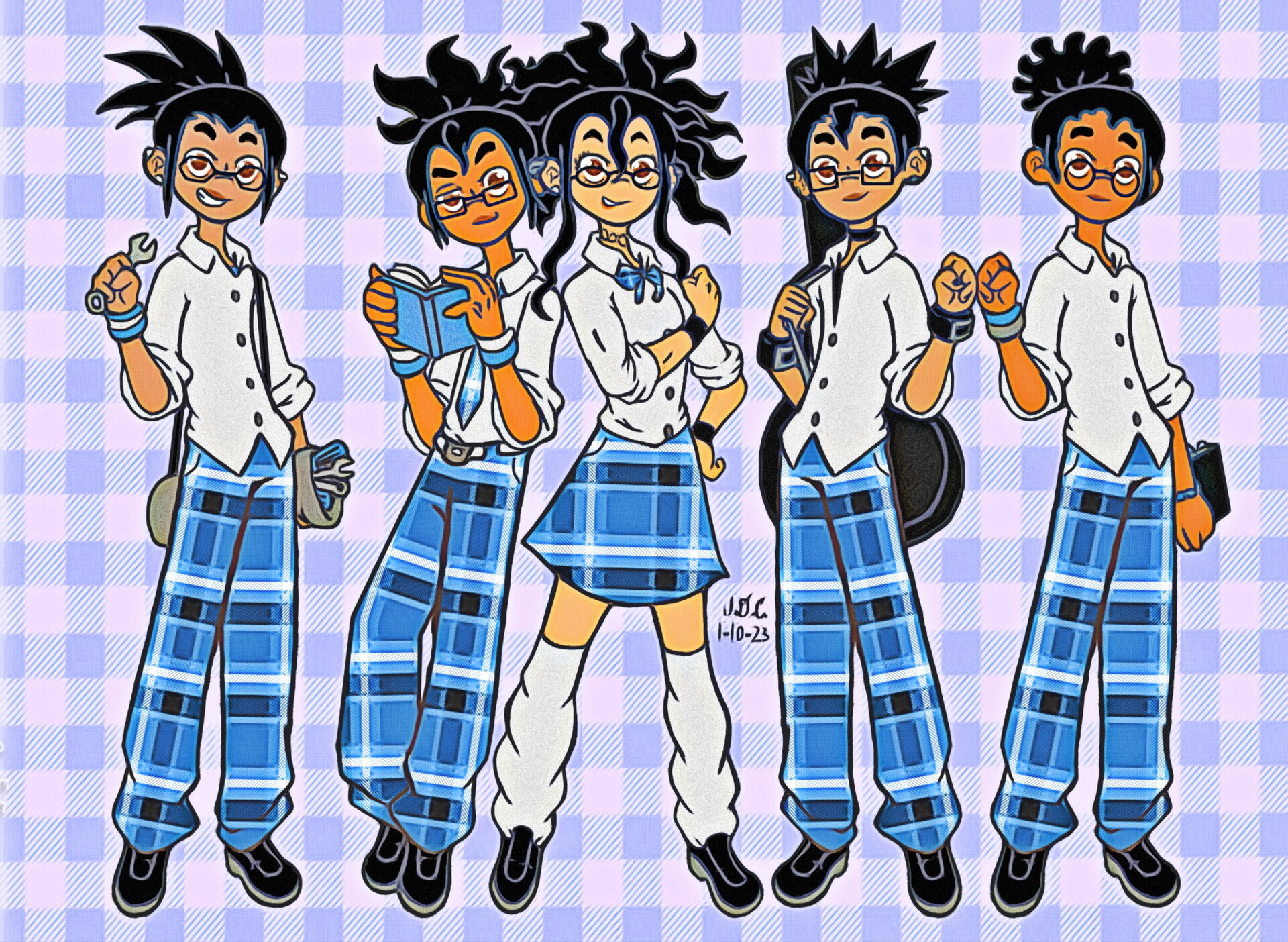 ArtStation - Private School Quints