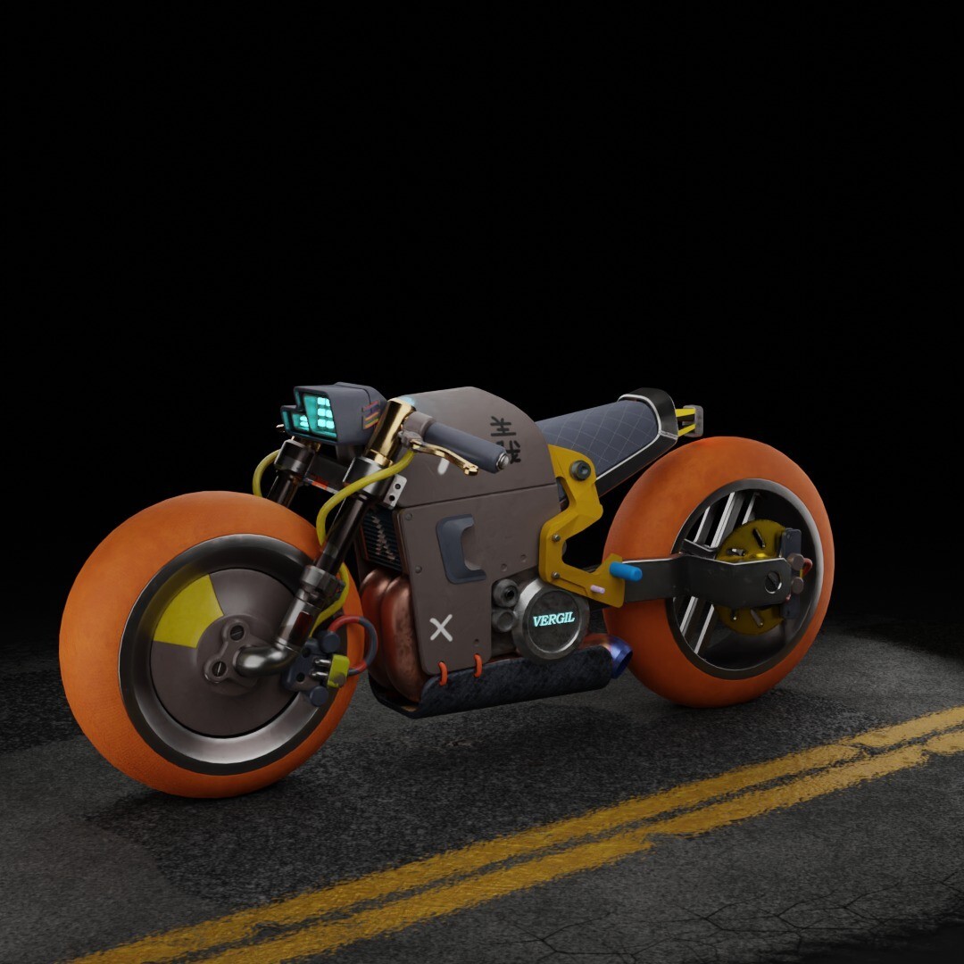 ArtStation - CyberBike