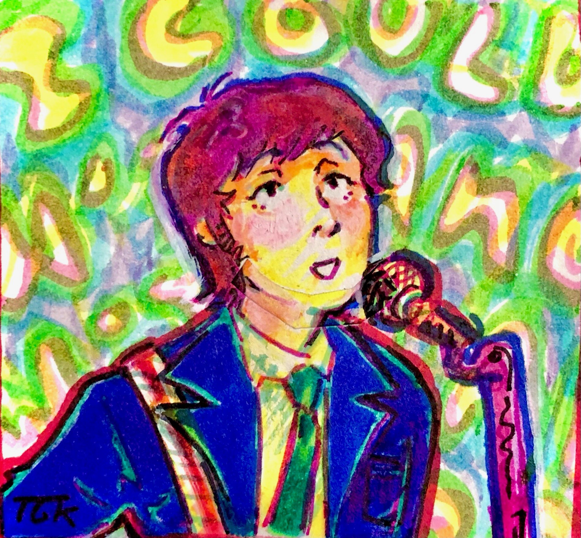 ArtStation - Cartoon Paul Mccartney