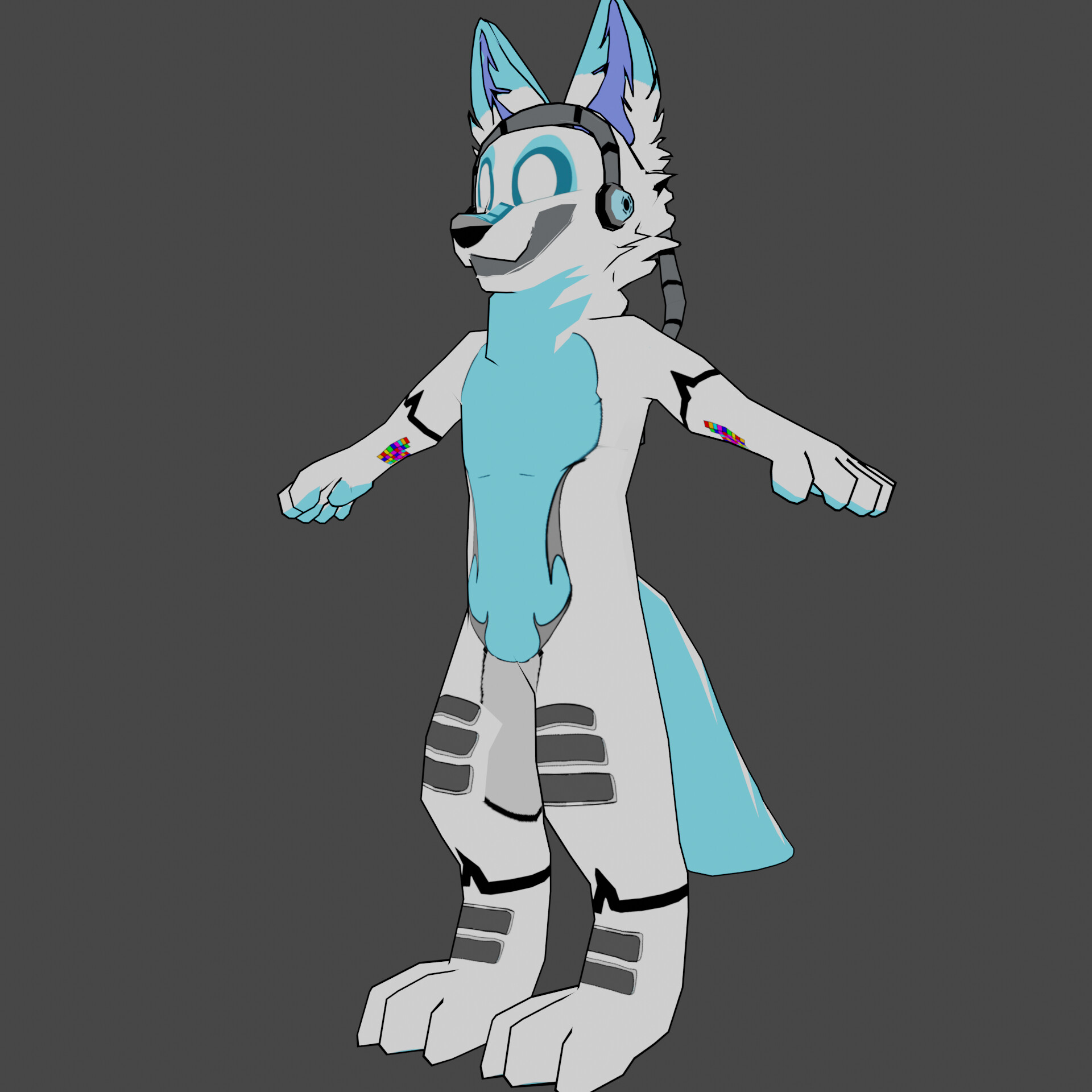 ArtStation - Vrchat Avatar Oculus Quest