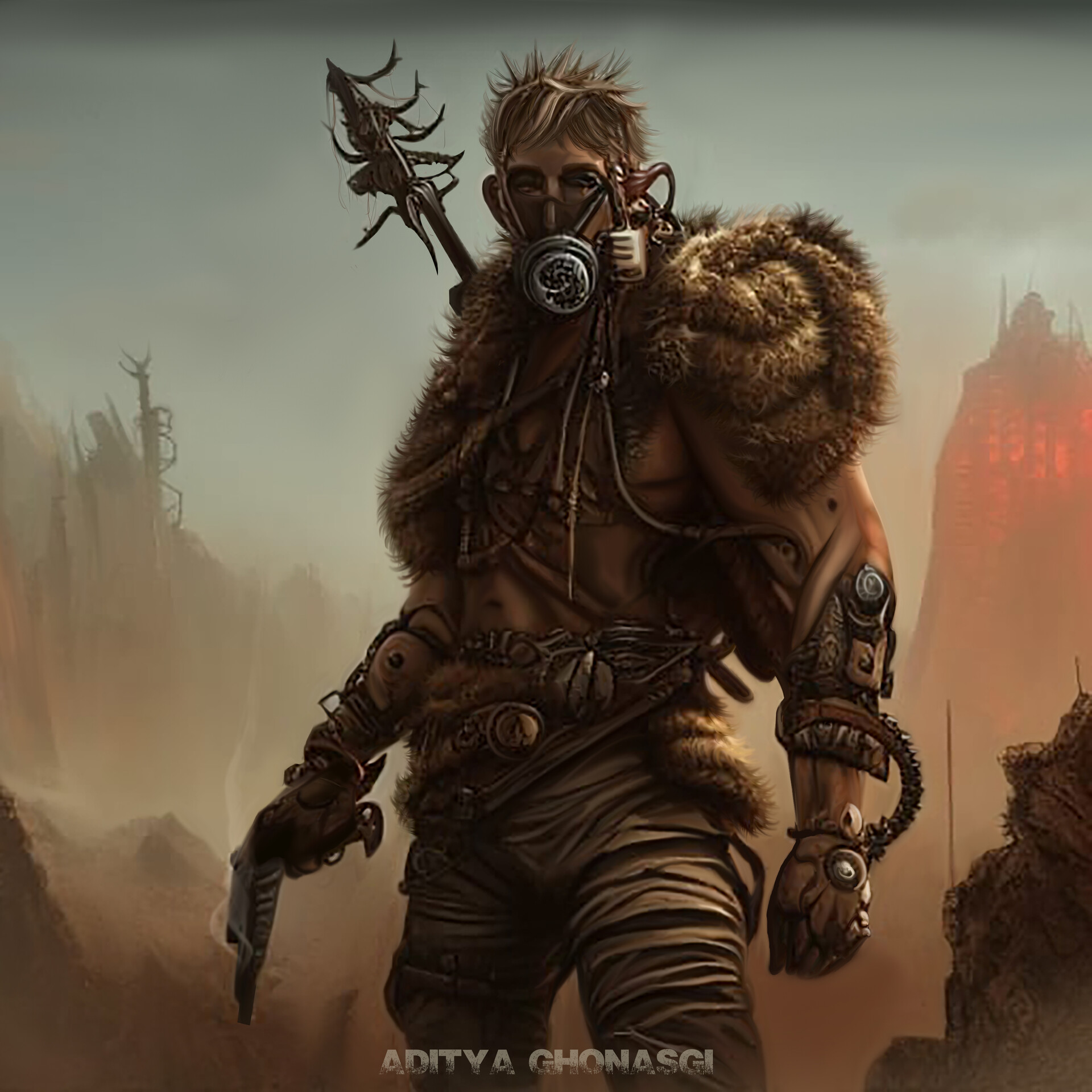 ArtStation - Post Apocalyptic Hunter