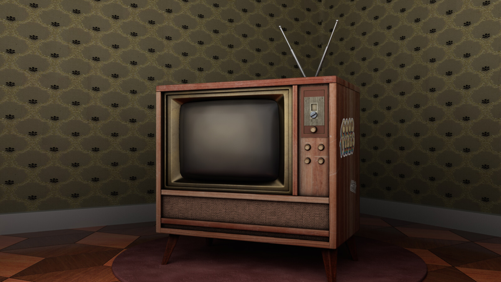 Leclercq Aurore - Old vintage TV