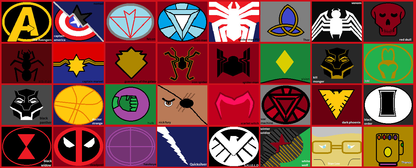 ArtStation - Marvel Logo's Paint