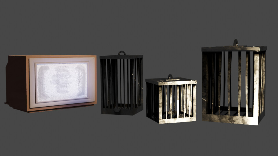 ArtStation - Little nightmares props