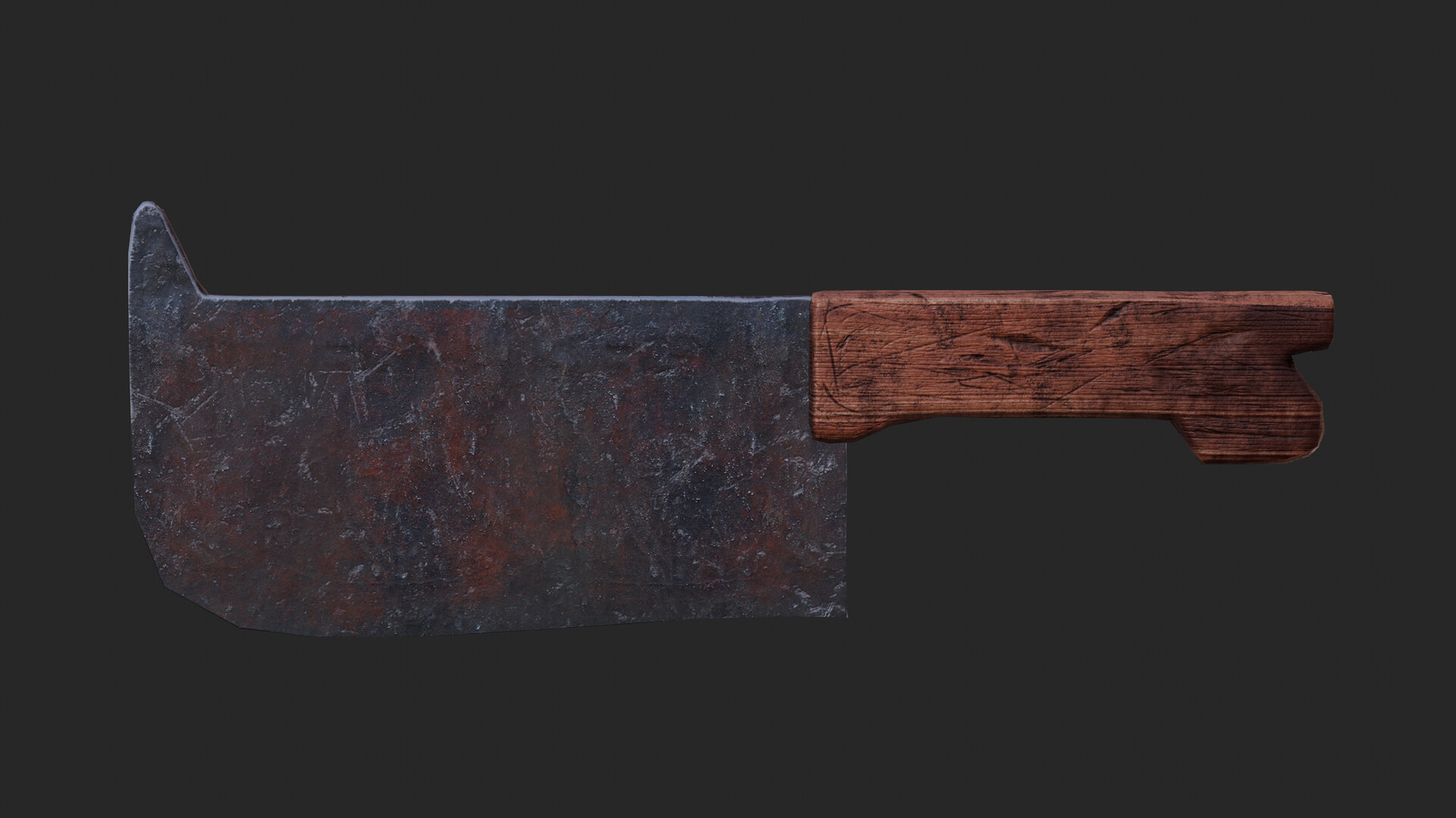 ArtStation - old cleaver modeling and texturing
