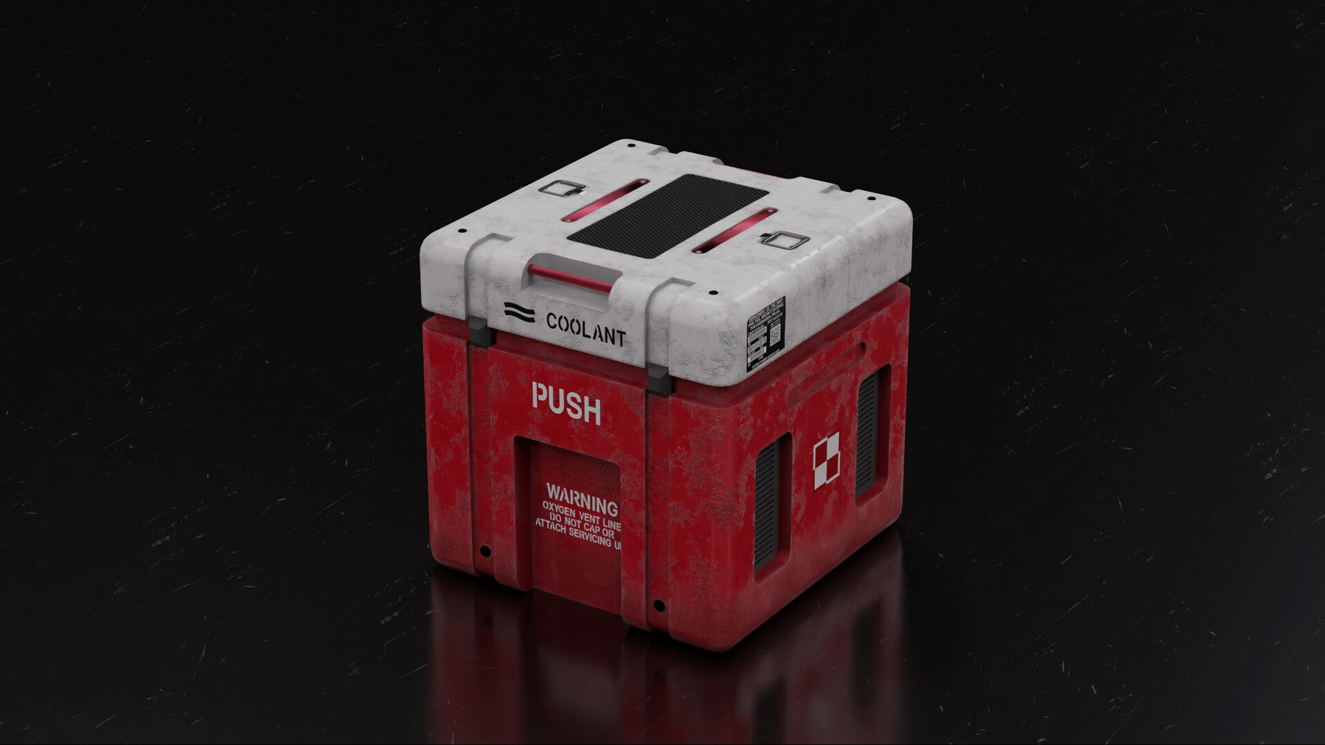 ArtStation - Sci-Fi Box #1 (Med Kit)