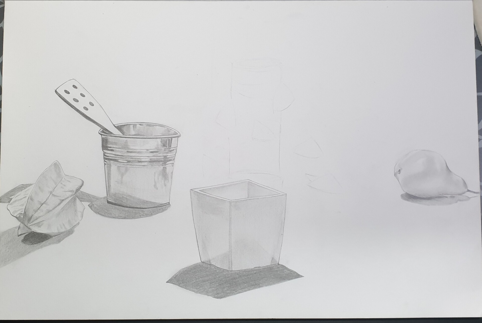 Fad Kml - DRAW : CA1 STILL LIFE DRAWING TEST