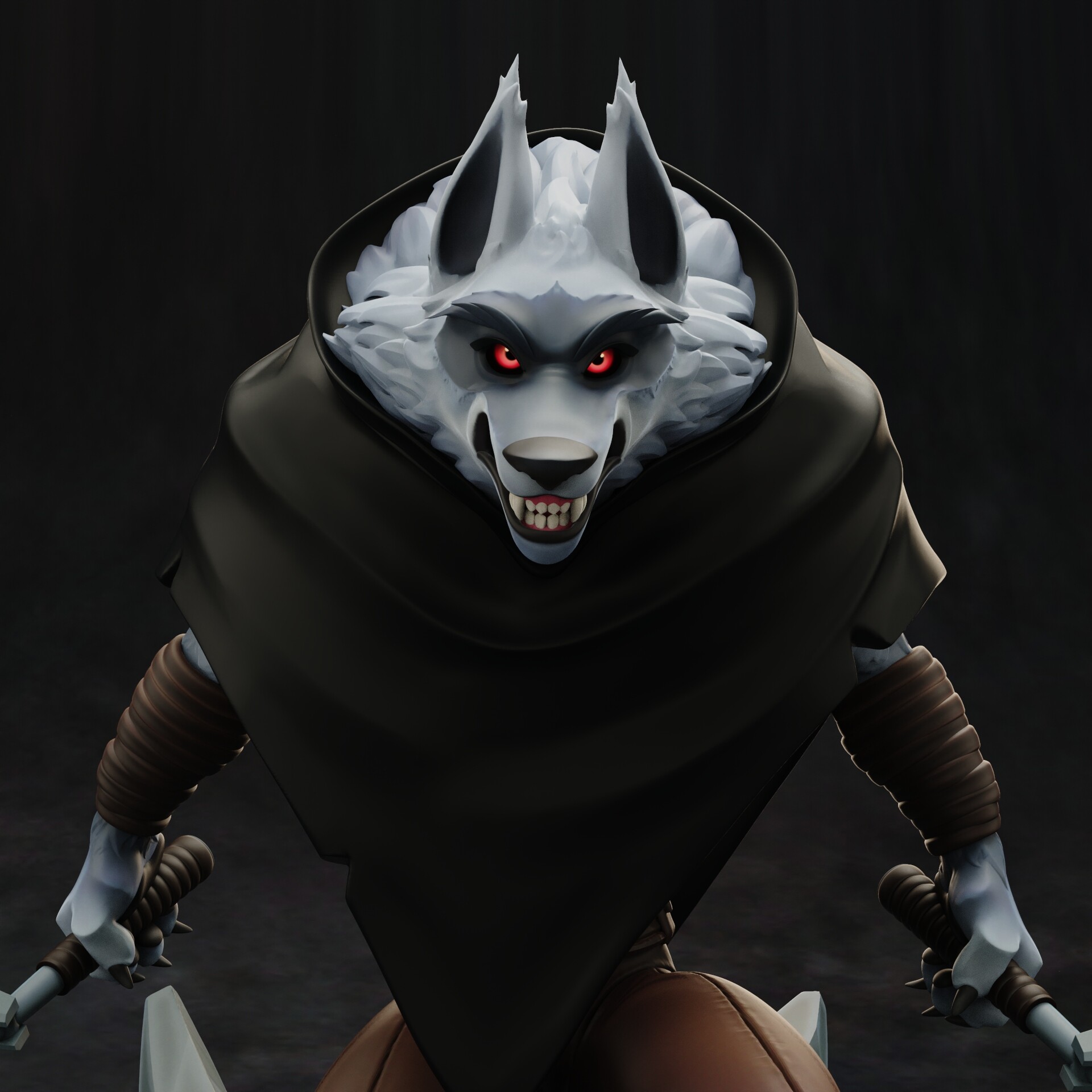 Manuel De Jorge - Death Wolf 3D Fan Art Sculpt