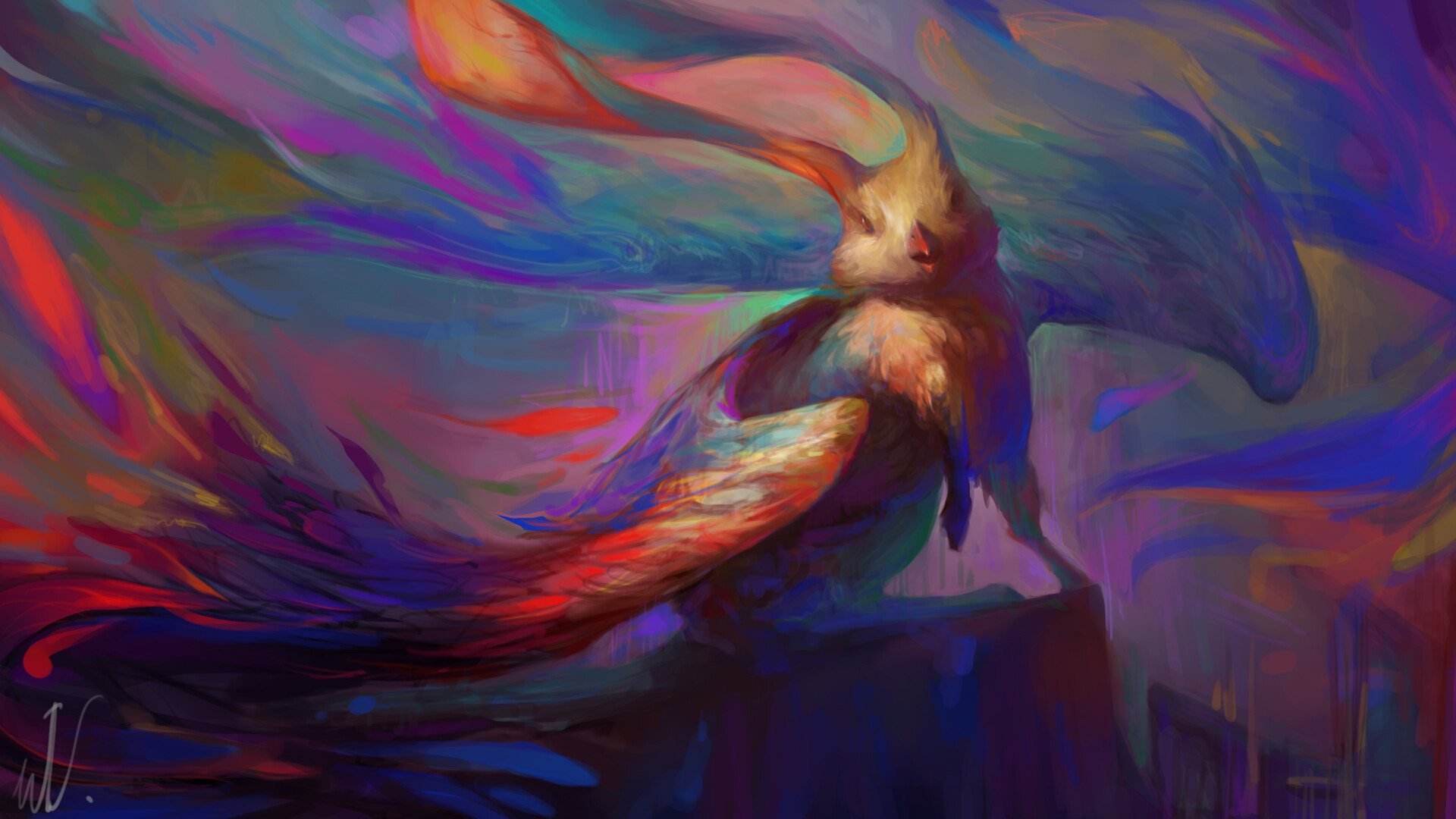 ArtStation - 兔鸡年兽