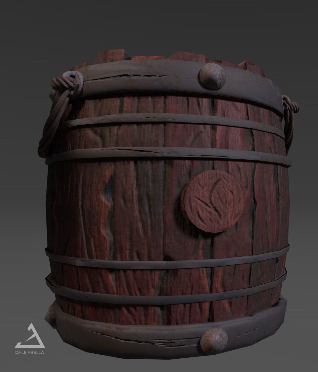 ArtStation - Pirate Barrel Bomb