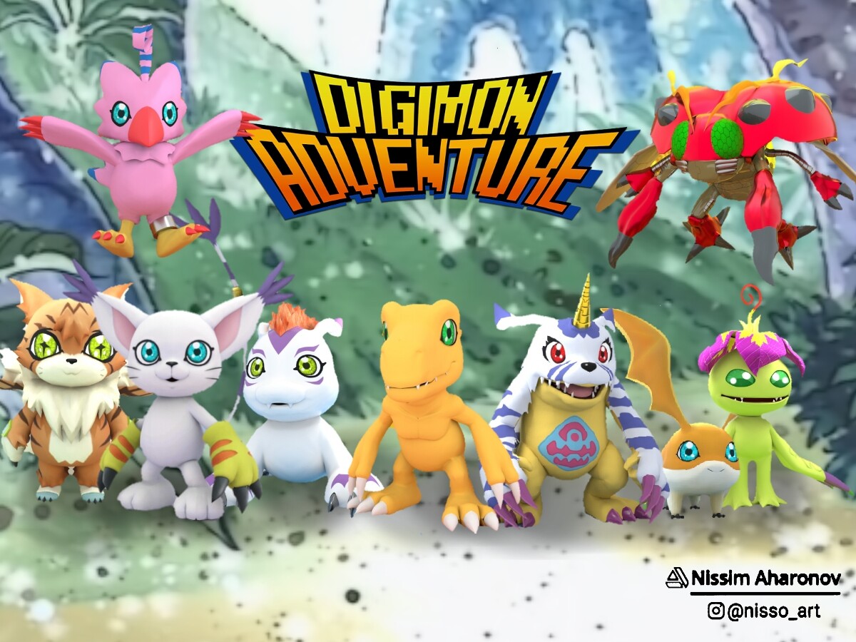 ArtStation - Digimon Adventure