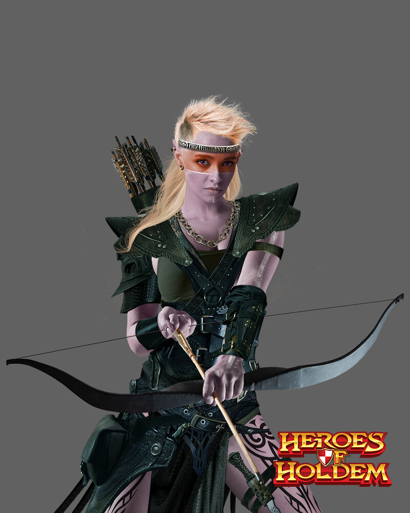 ArtStation - Elf Female Ranger