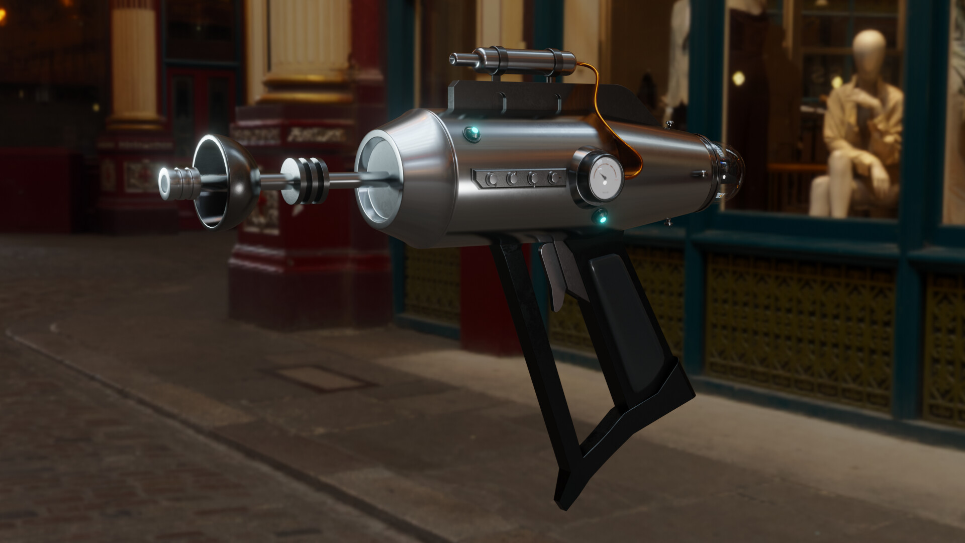 ArtStation - 3D Raygun 2