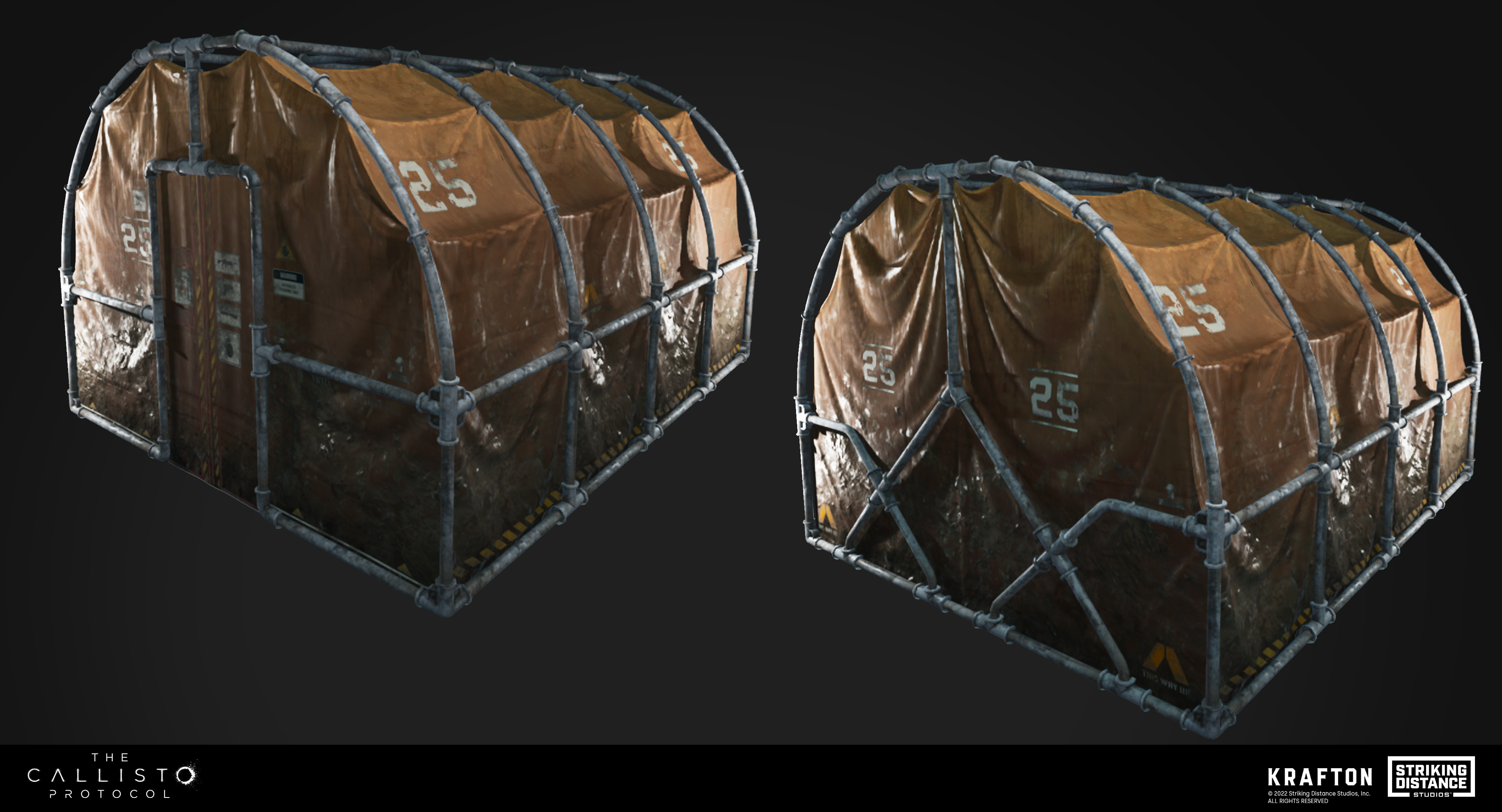 Jan Wyss 3D Artist - The Callisto Protocol - Colony: Kits and other misc. props