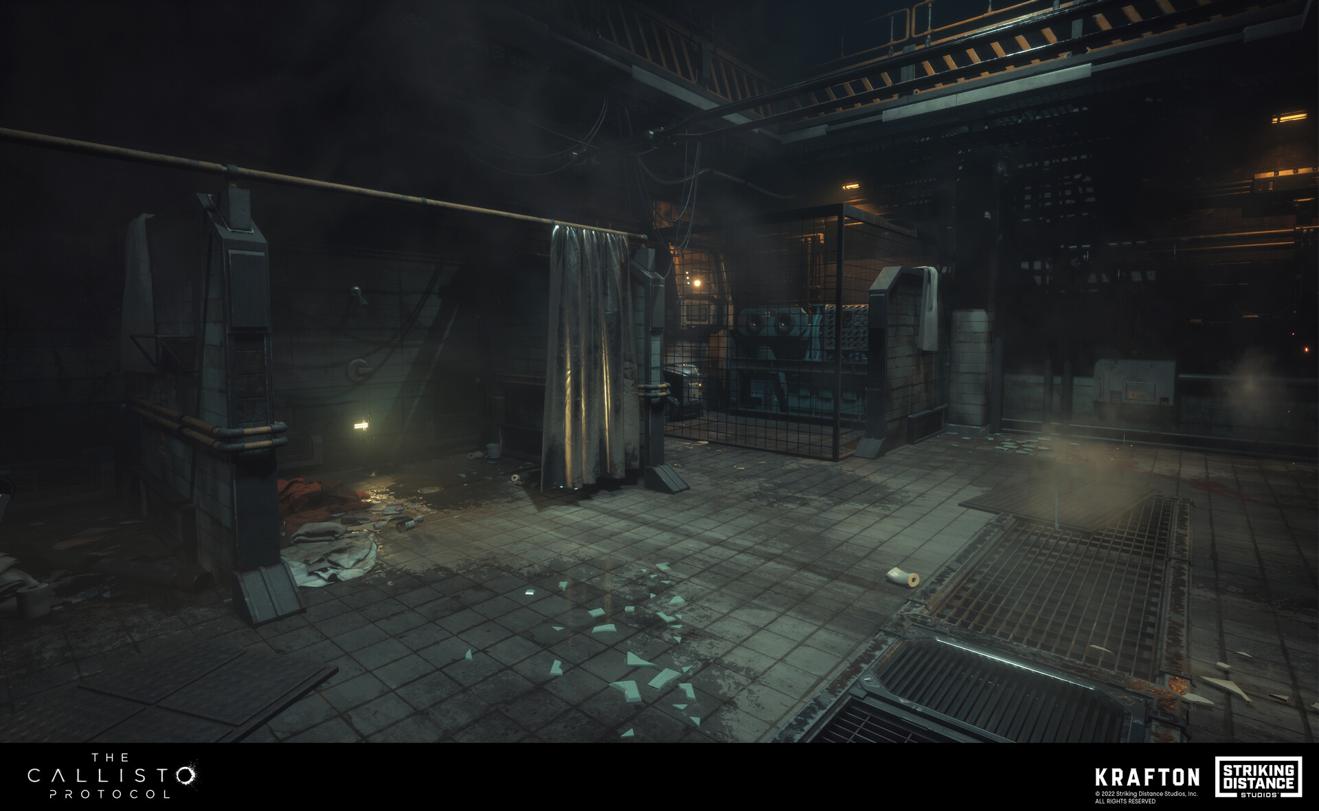 Nicole Schofield - The Callisto Protocol: Medical Shower Environment