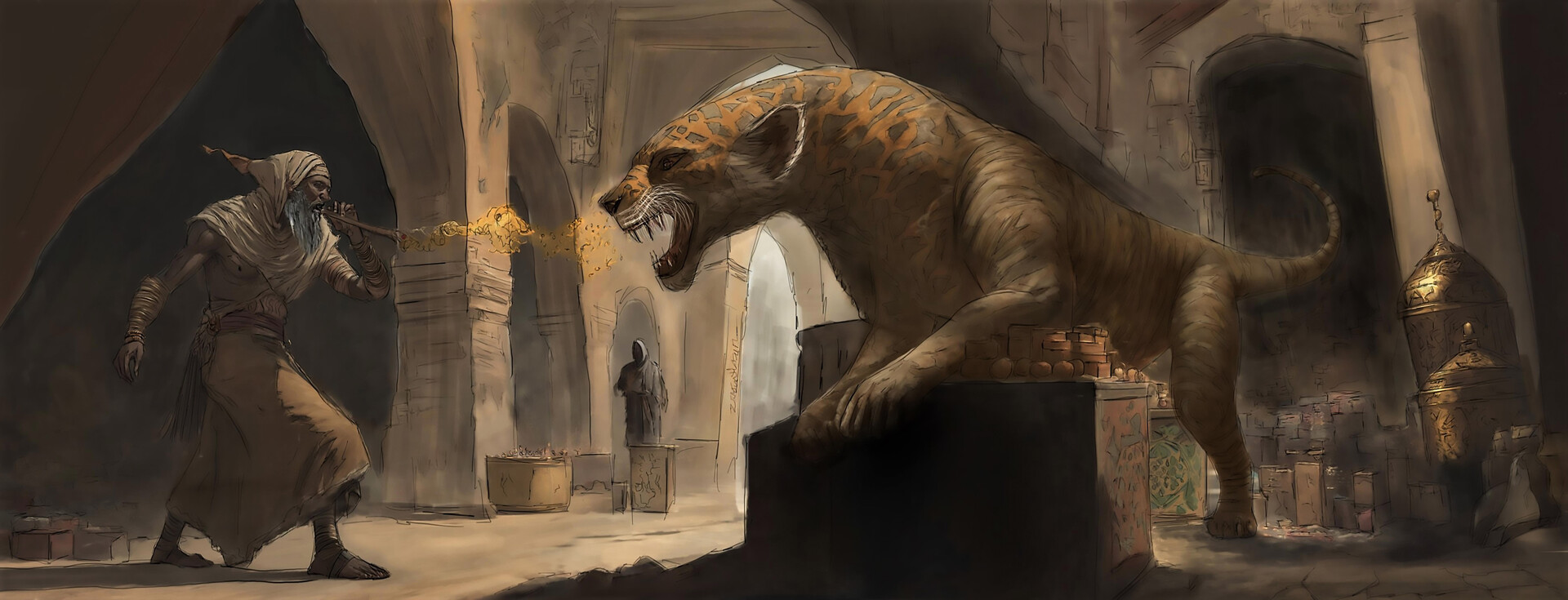 ArtStation - Taming the beast