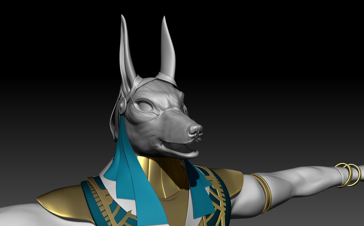 ArtStation - Anubis WIP