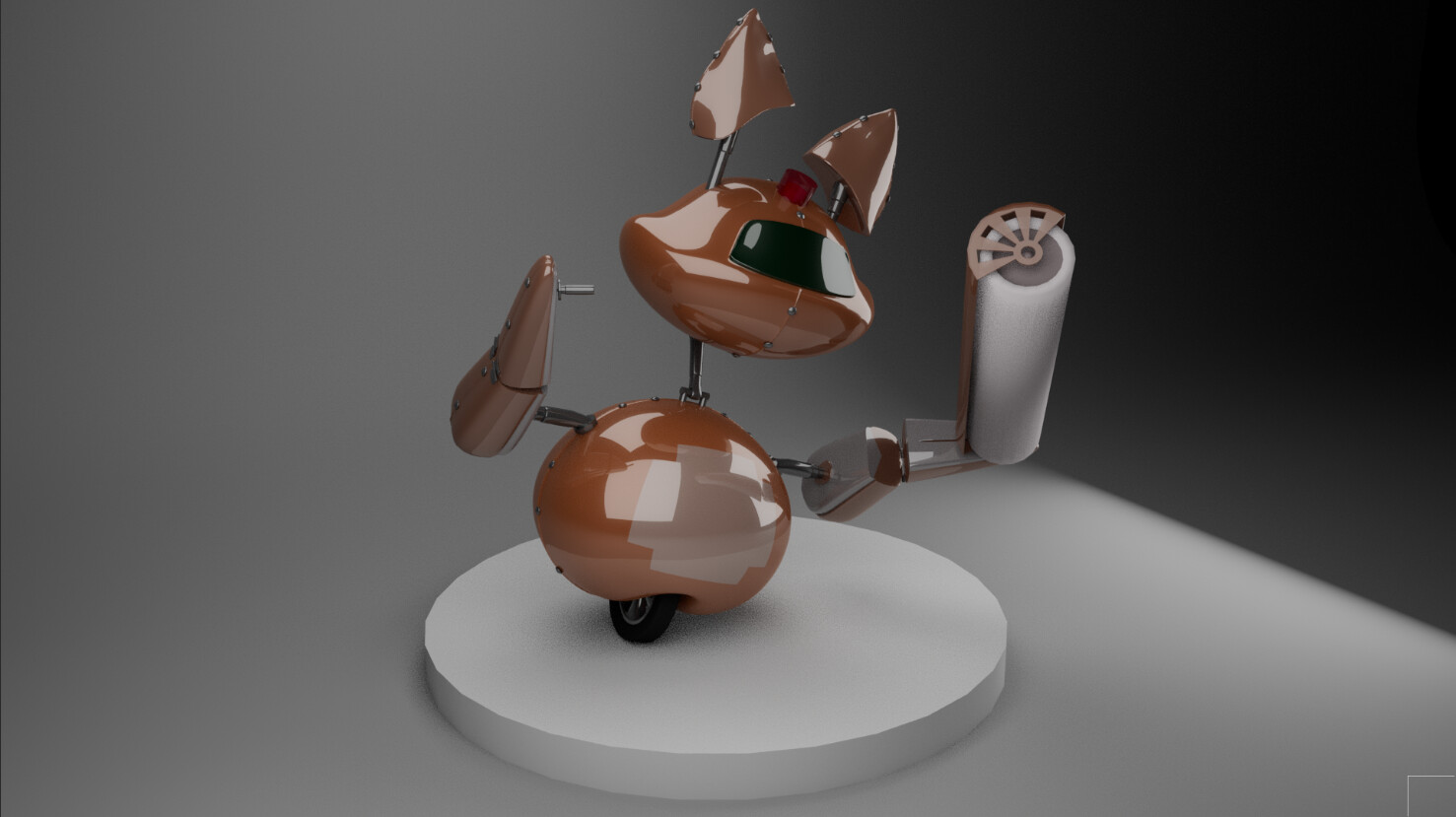 ArtStation - Modélisation 3D Floor Cleaner Fox