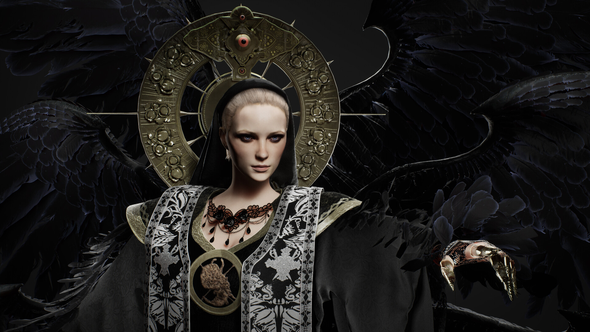 Alice Vescio - Mother Miranda (Fan Art) - Resident Evil Village