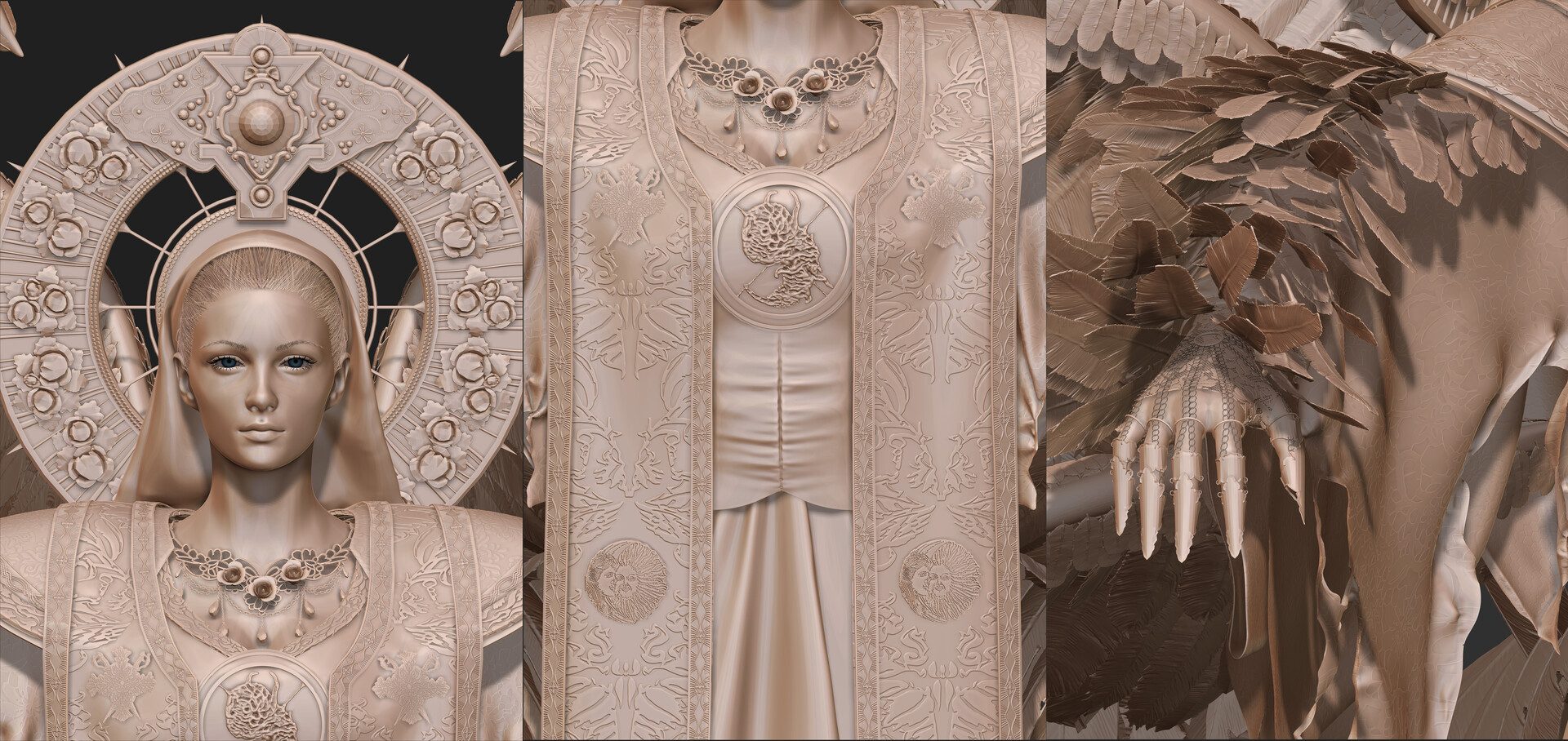 Akasha Queen Of The Damned Statue