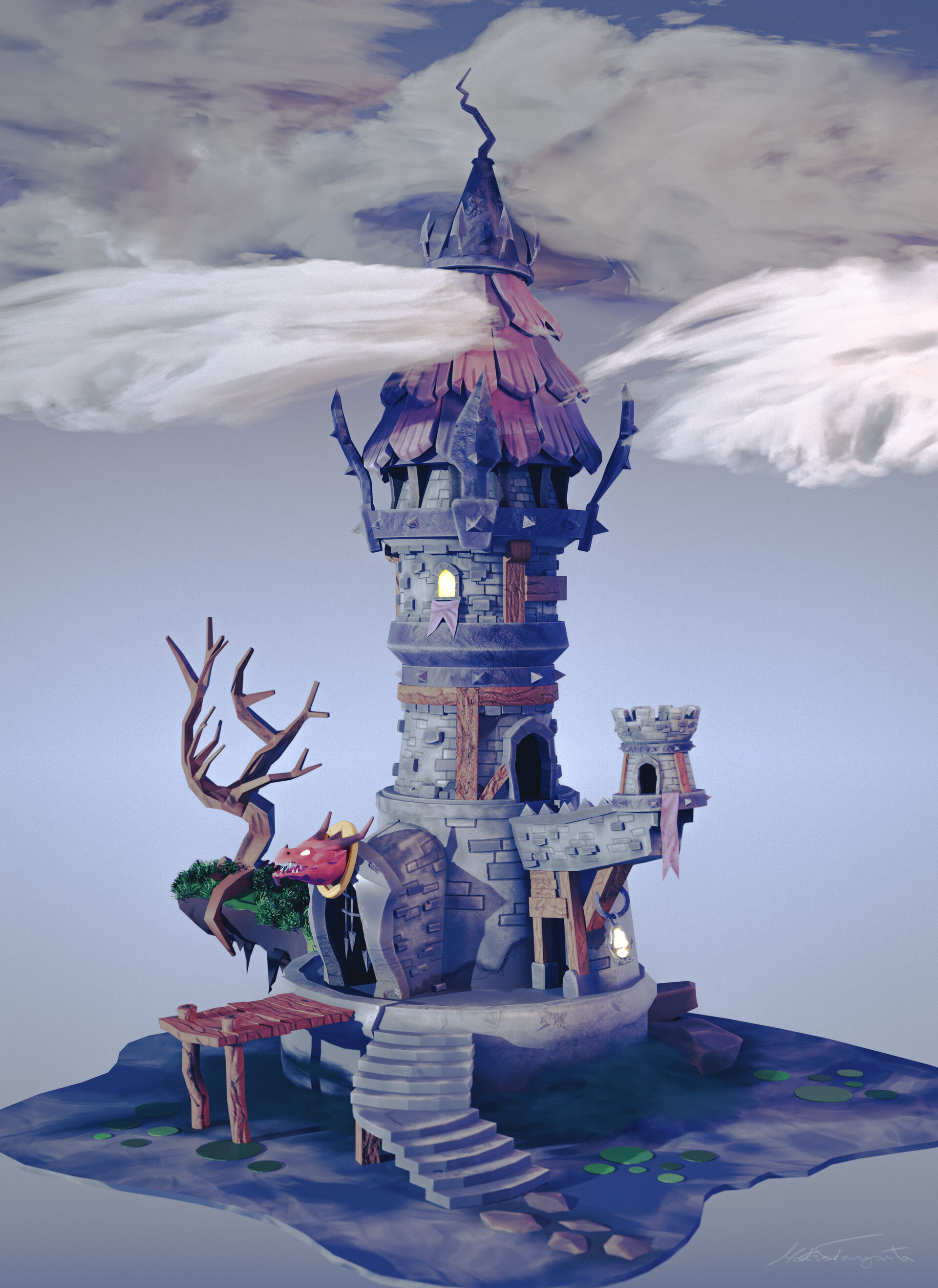 ArtStation - Witch Tower