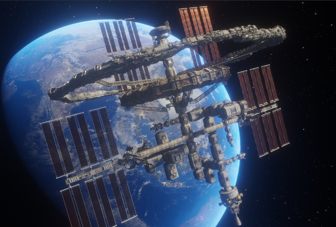 ArtStation - Space Station