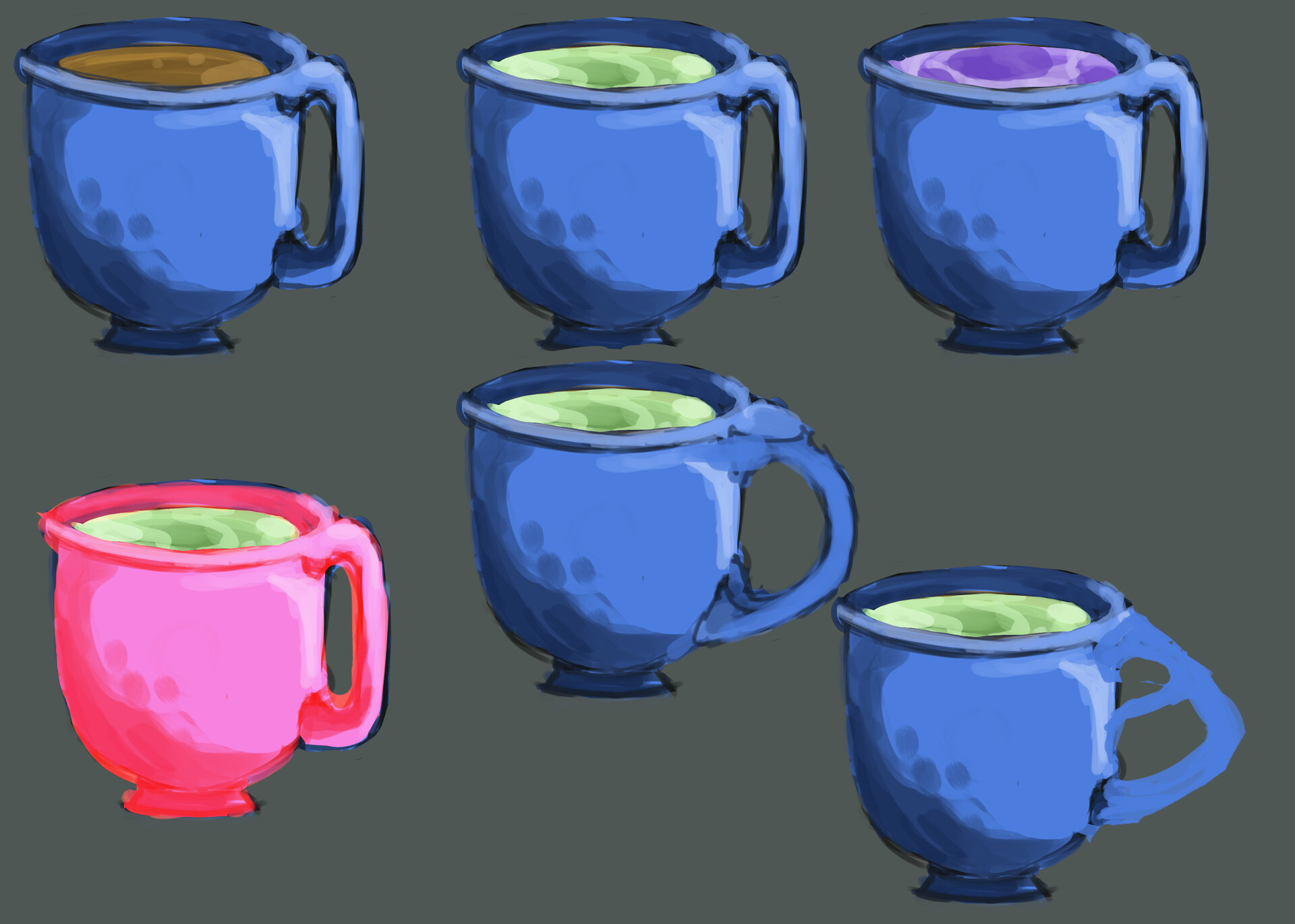 ArtStation - Tea Cup