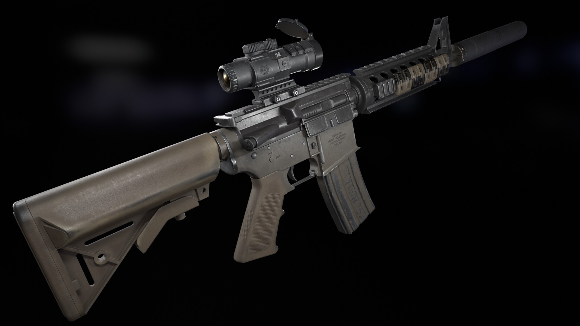 ArtStation - M4 Carbine