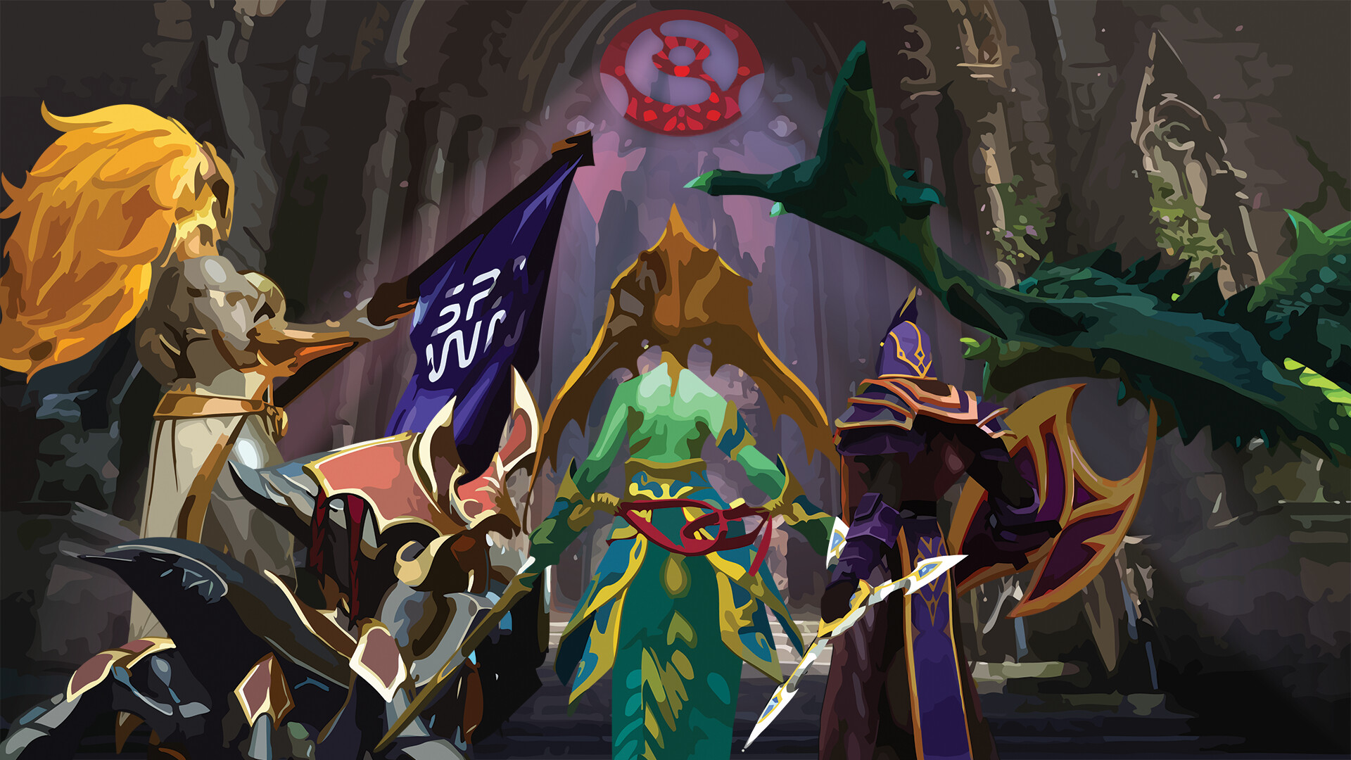 Dota 2 Invoker Loading Screen