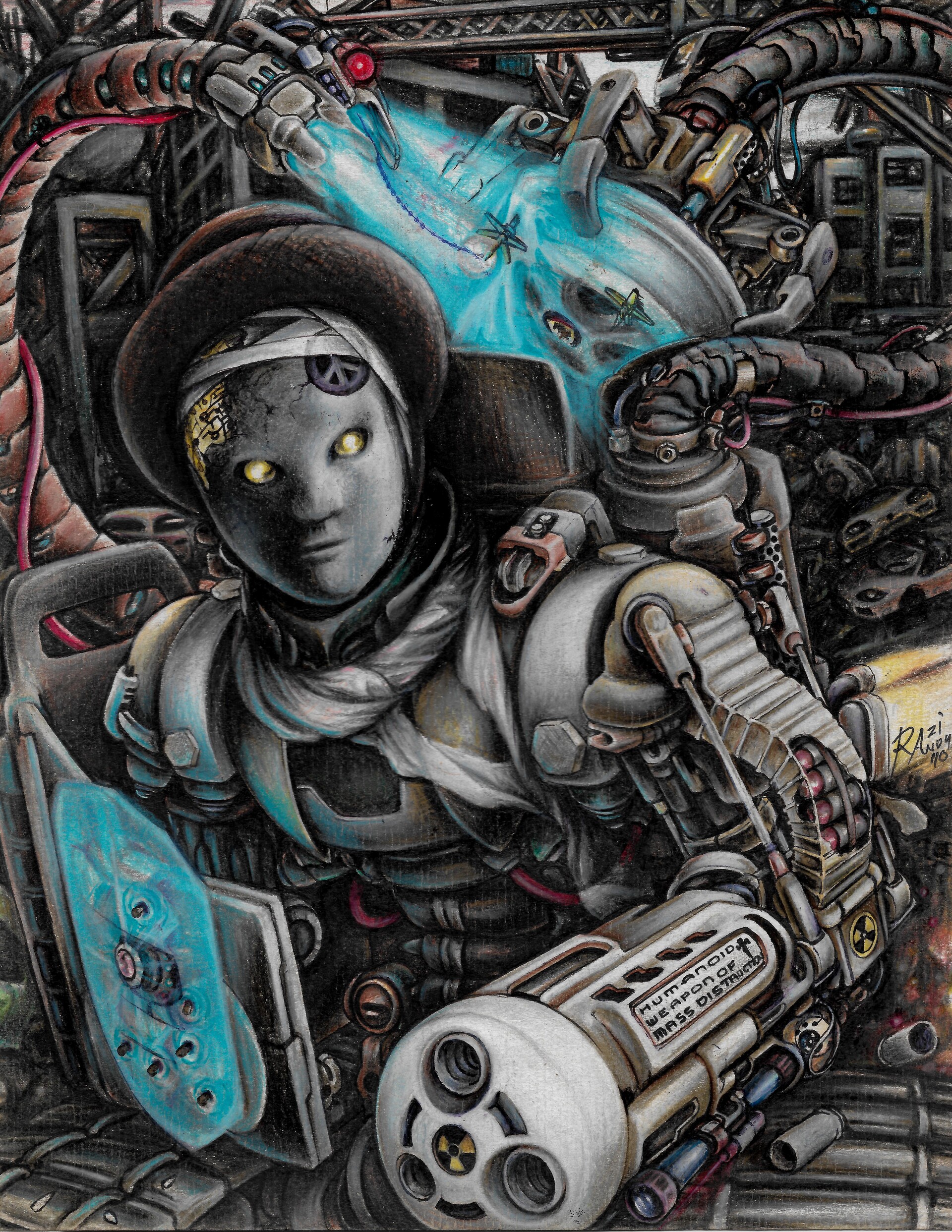 ArtStation - ONE CYBORG ARMY