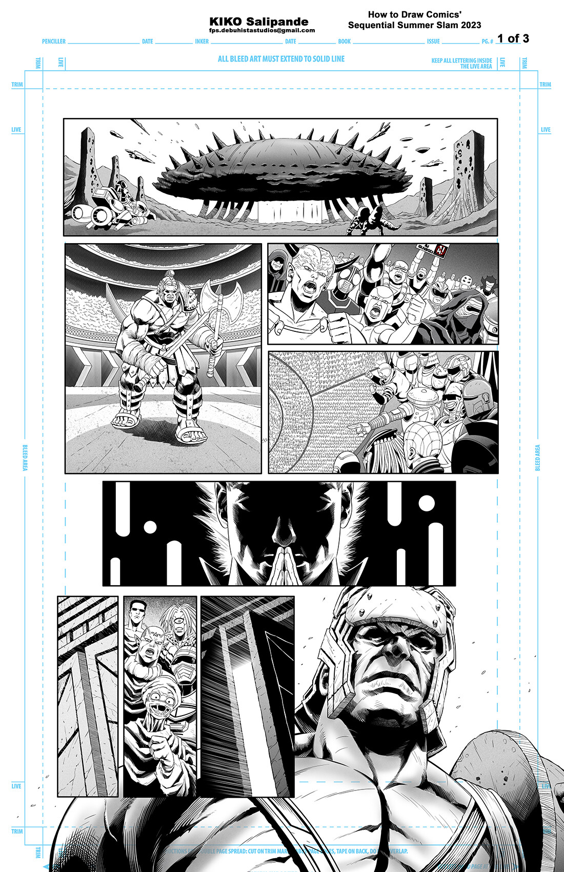 KIKO Salipande - How to Draw Comics'_Sequential Summer Slam 2023