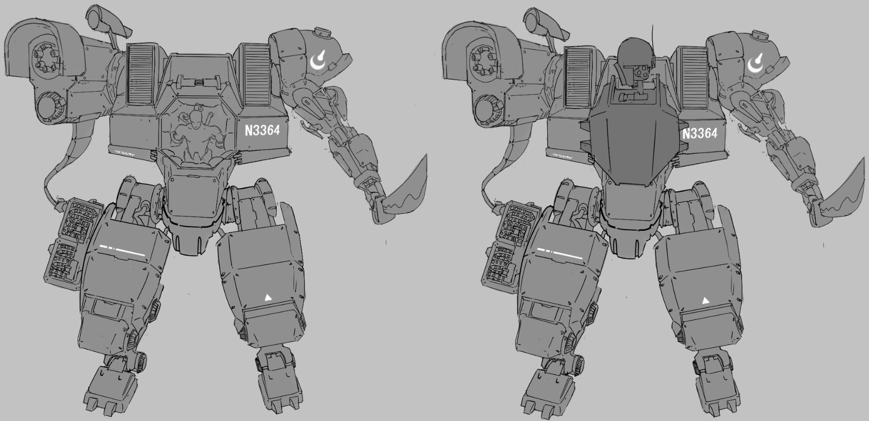ArtStation - Grunt Mecha Pilot