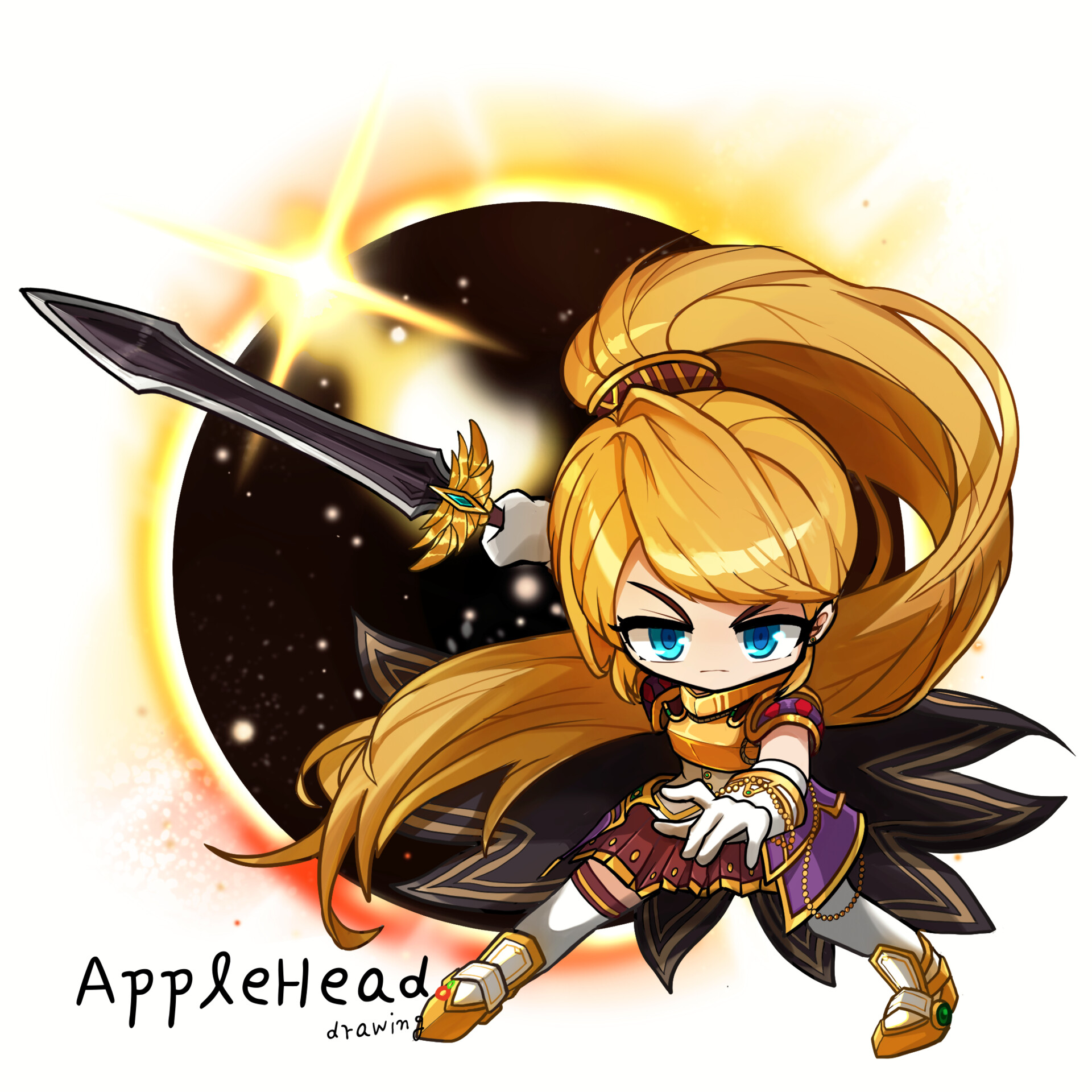 ArtStation - Maplestory Character illustration Project_4