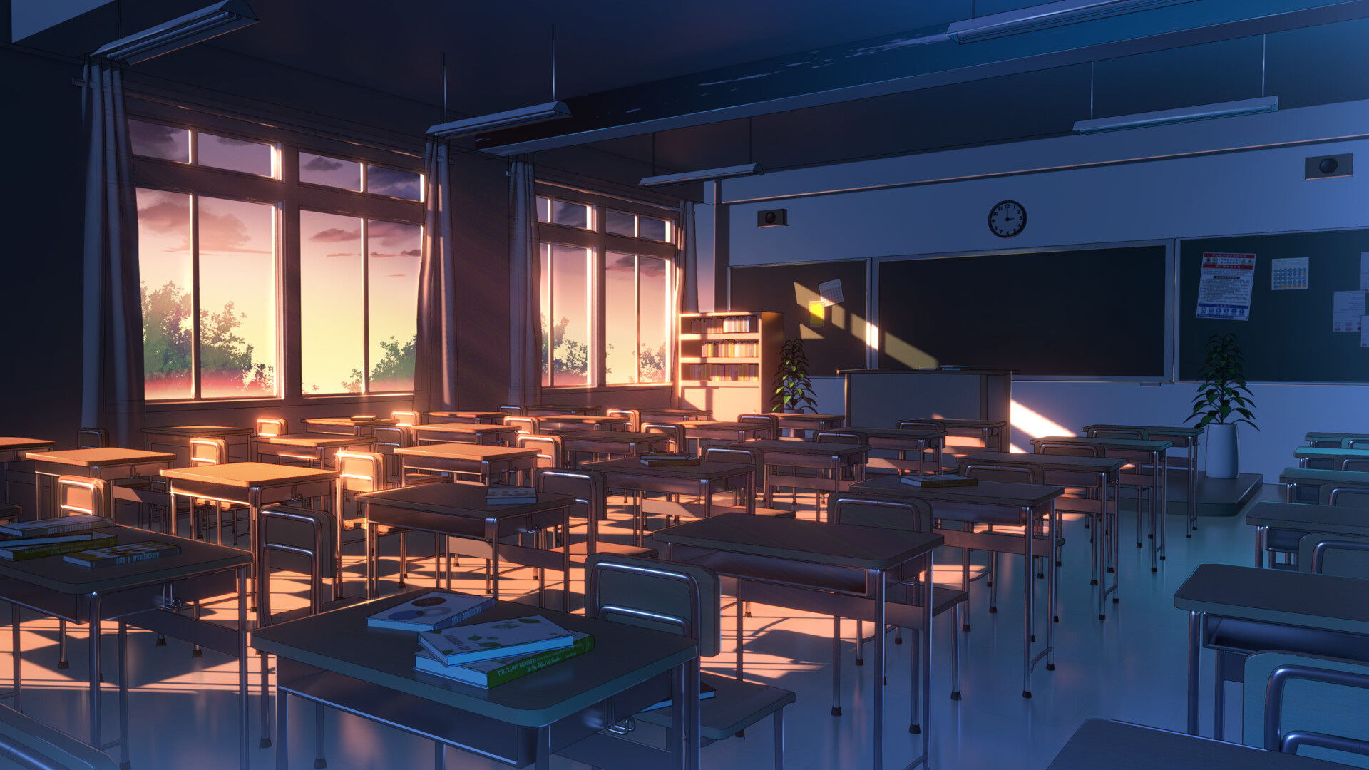 ArtStation - Japanese Classroom