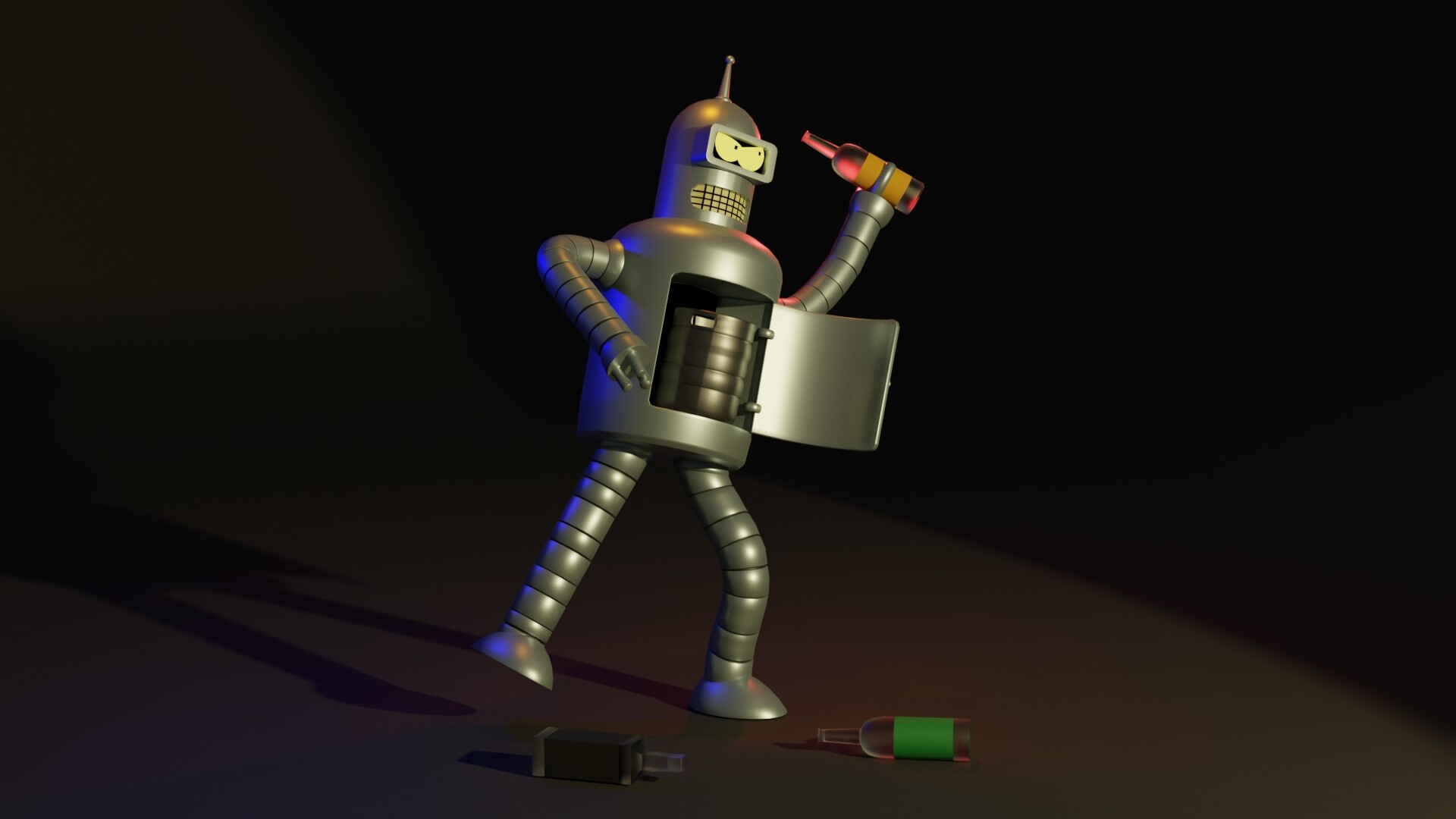 ArtStation - Bender in 3D World