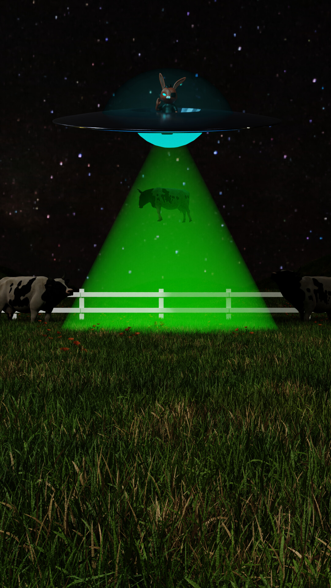 ArtStation - UFO / BUNNY CHARACTER ANIMATION