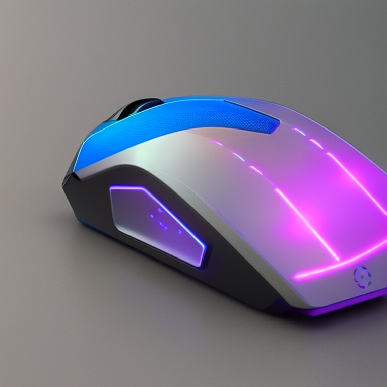 ArtStation - Futuristic PC mouse (Augmented Interface)