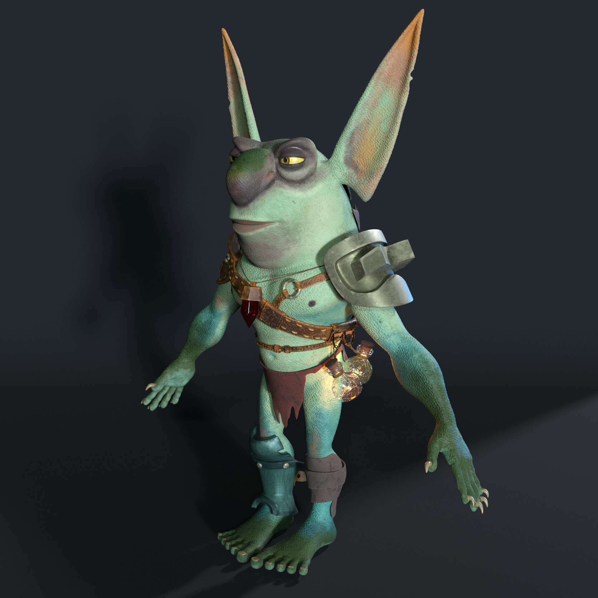 Emily Hallett - Goblin 3D Model