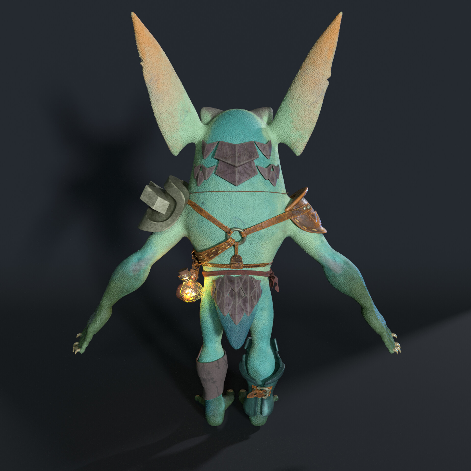 Emily Hallett - Goblin 3D Model