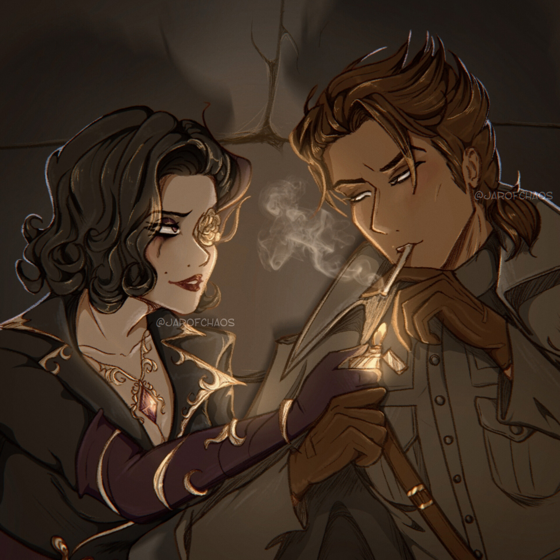 ArtStation - Margaretha Zelle & Naib Subedar from Identity V