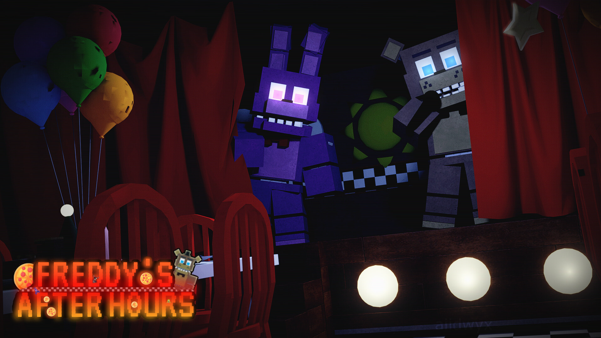 ArtStation - Fnaf thumbnail for roblox game
