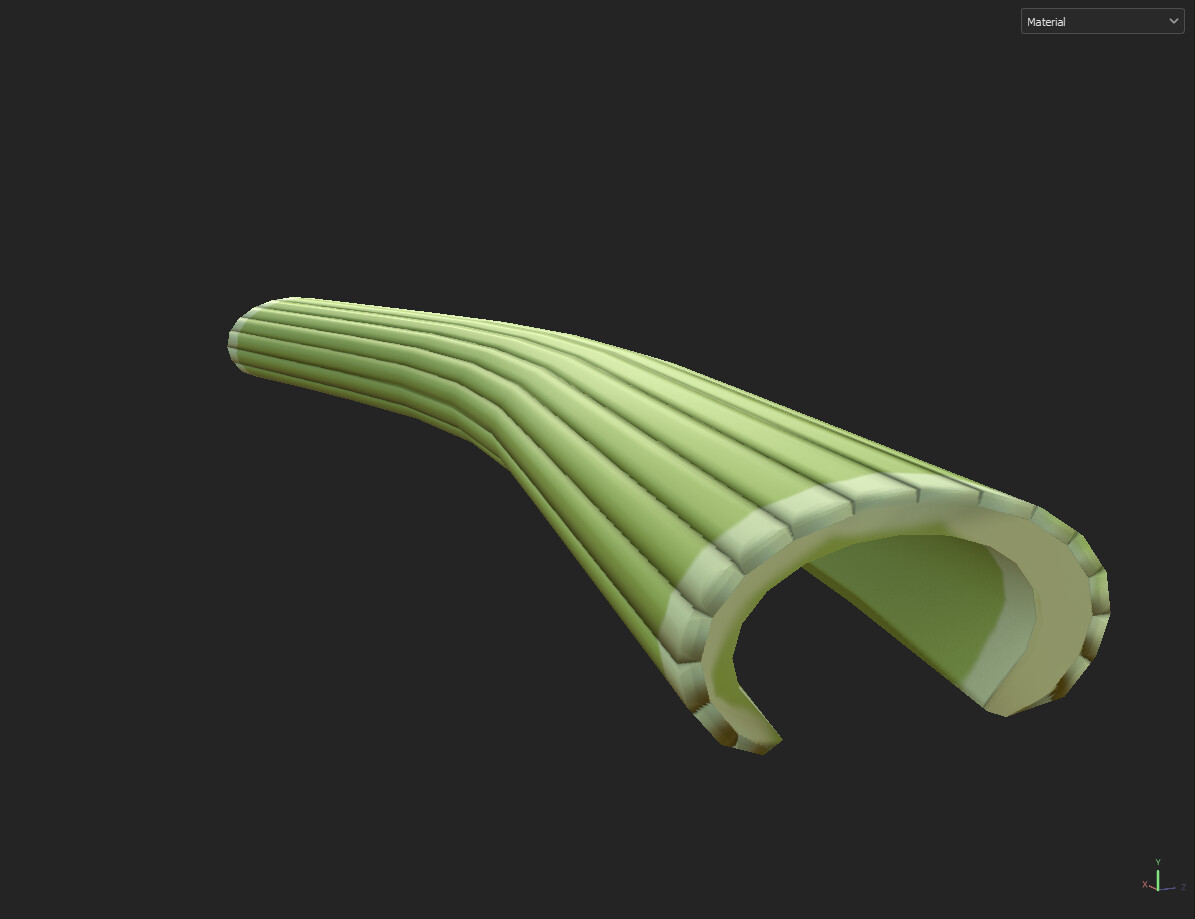 ArtStation - Celery Model/Textures (CGMA Year 1)