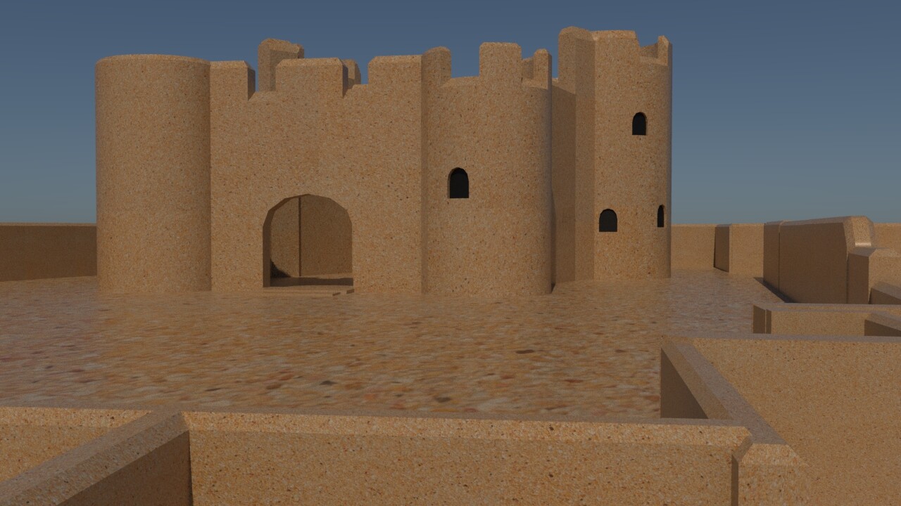 ArtStation - 3D mini Fort