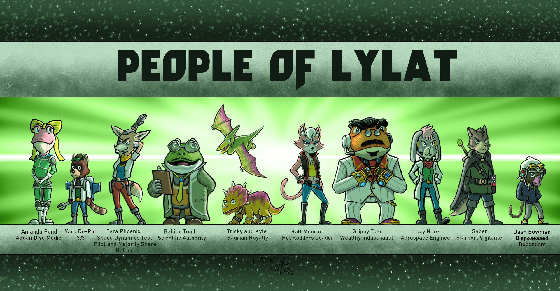 ArtStation - People of Lylat I