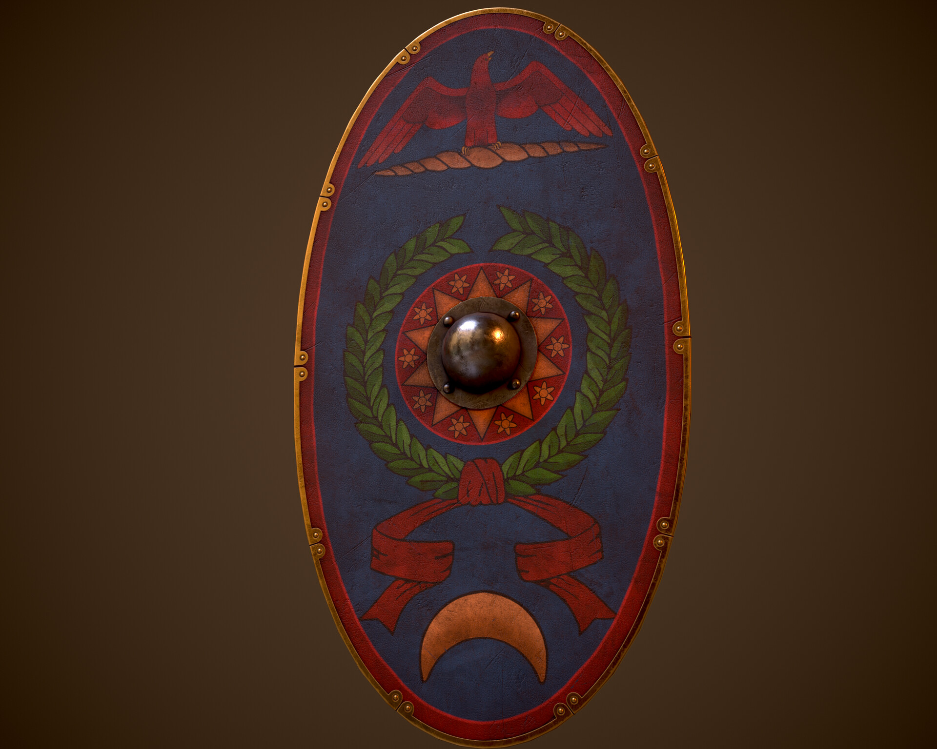 Adrian Hoff - Roman Oval Shields