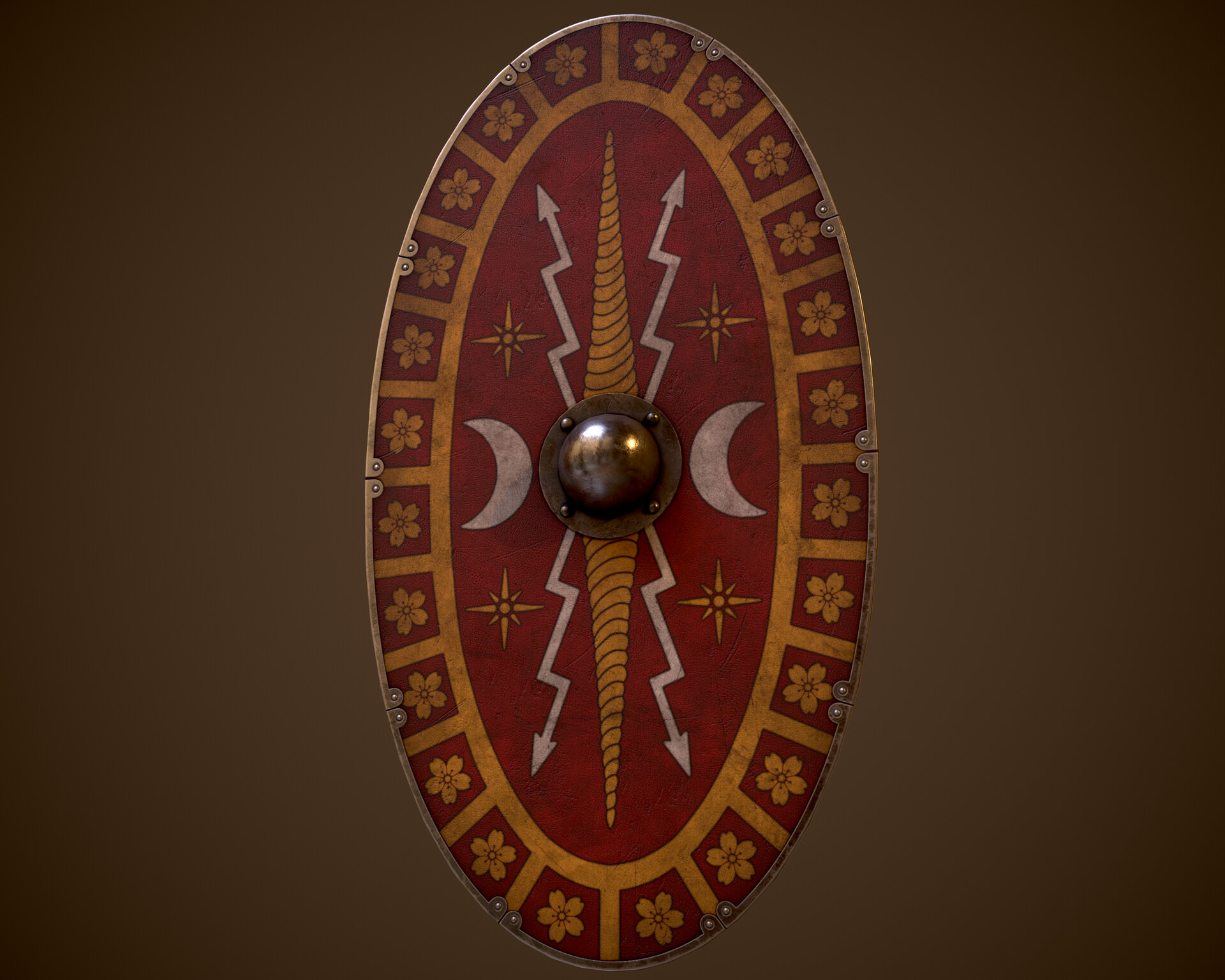 Adrian Hoff - Roman Oval Shields